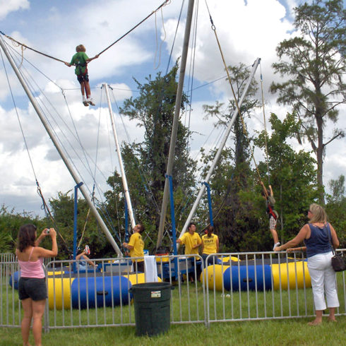 4 in 1 Bungee Trampoline Spider Jump - Party Pals