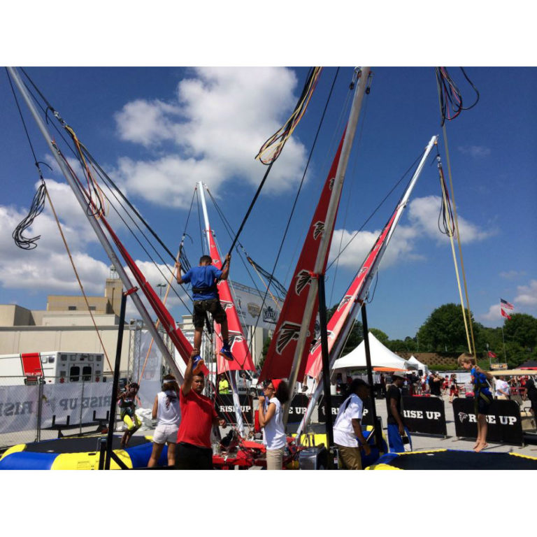 4 in 1 Bungee Trampoline Spider Jump - Party Pals