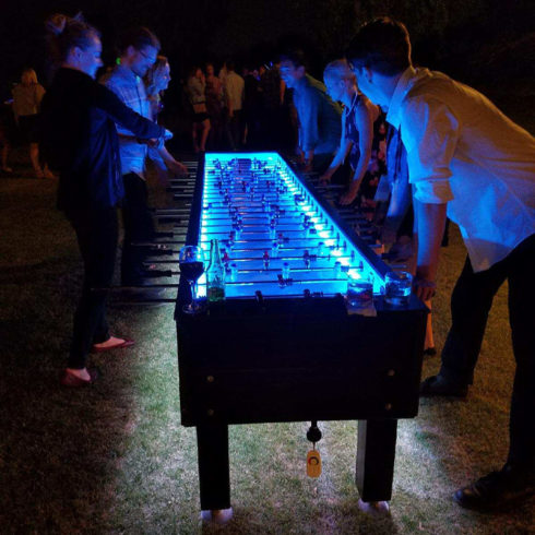 Foosball Giant LED Table - 12 player - Party Pals