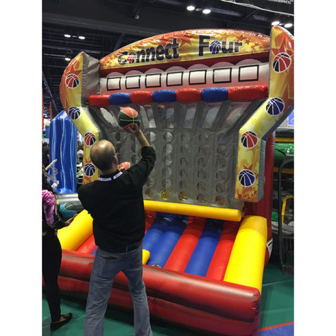 Giant Connect 4 Inflatable - Party Pals