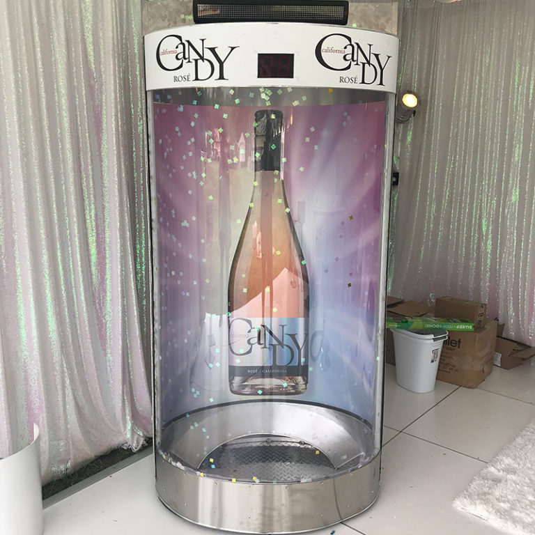 Money Booth - Circular Cash Cube Deluxe - Party Pals